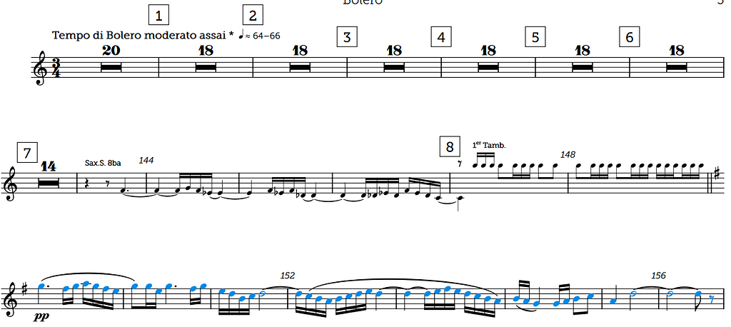 Trick to combine multi-bar rests over rehearsal points? - Dorico ...