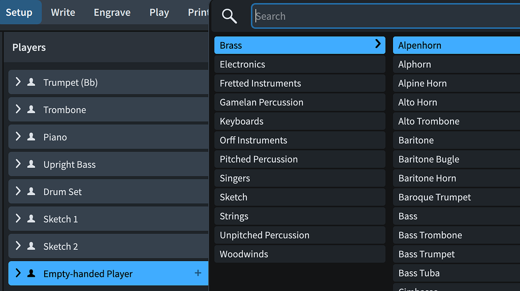 Adding Player leaves Empty-Handed Player - Page 2 - Dorico - Steinberg Forums