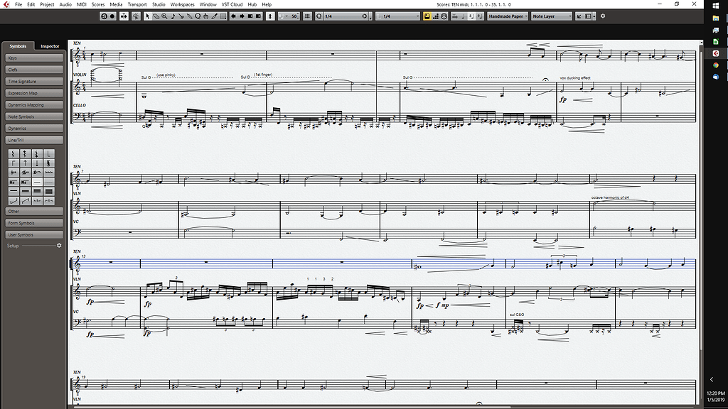 Key editor changing score window appearance. - Cubase - Steinberg Forums