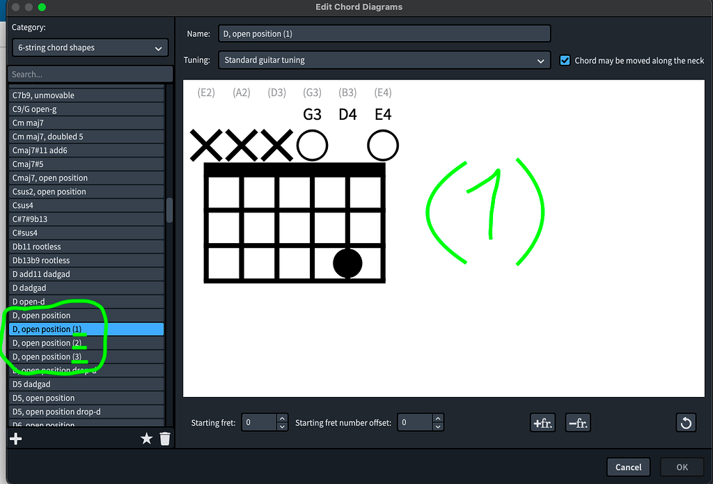 Save-Show (Doesn't save-show) New Chord Diagrams in Dialog box - Dorico - Steinberg Forums