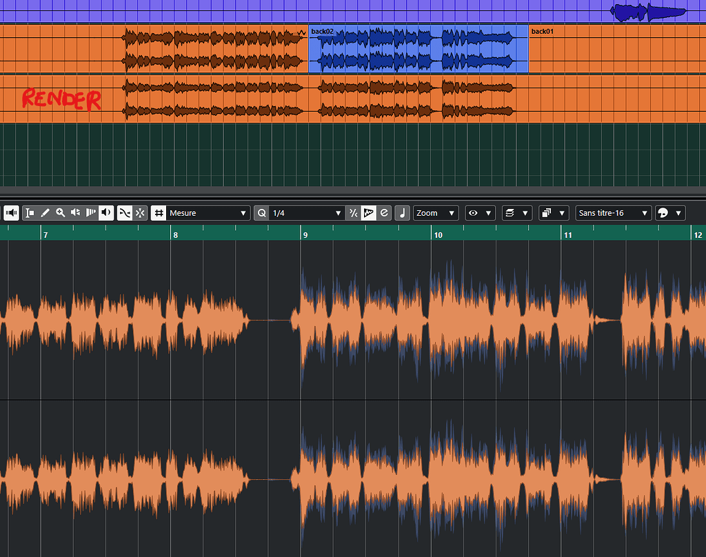 Strange waveform/level issue after rendering - Cubase - Steinberg Forums