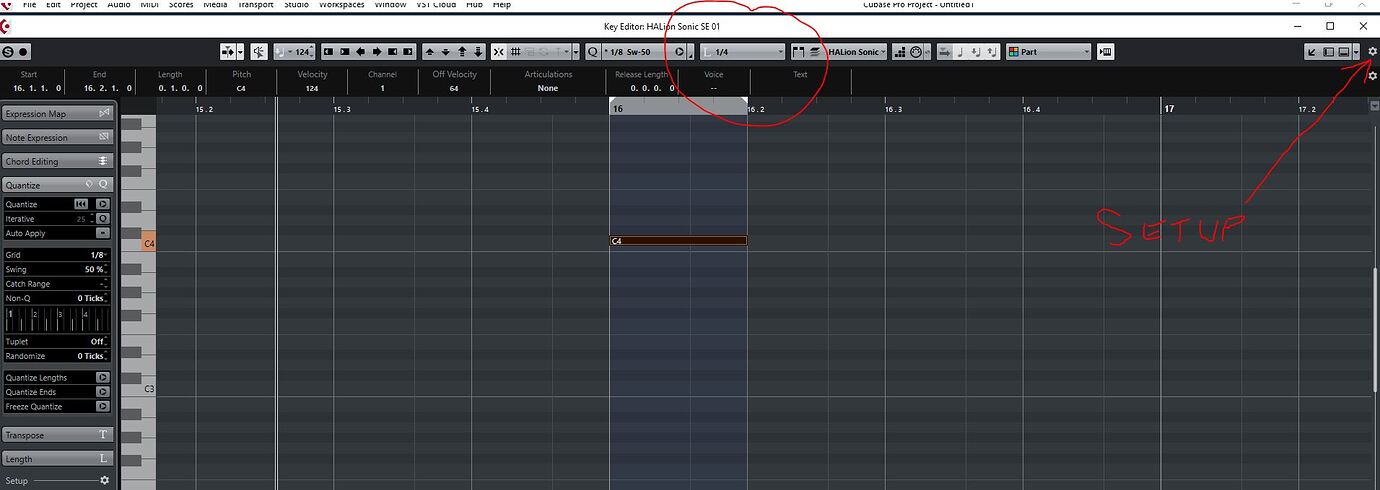 How to set MIDI note lengths before drawing - Cubase - Steinberg Forums