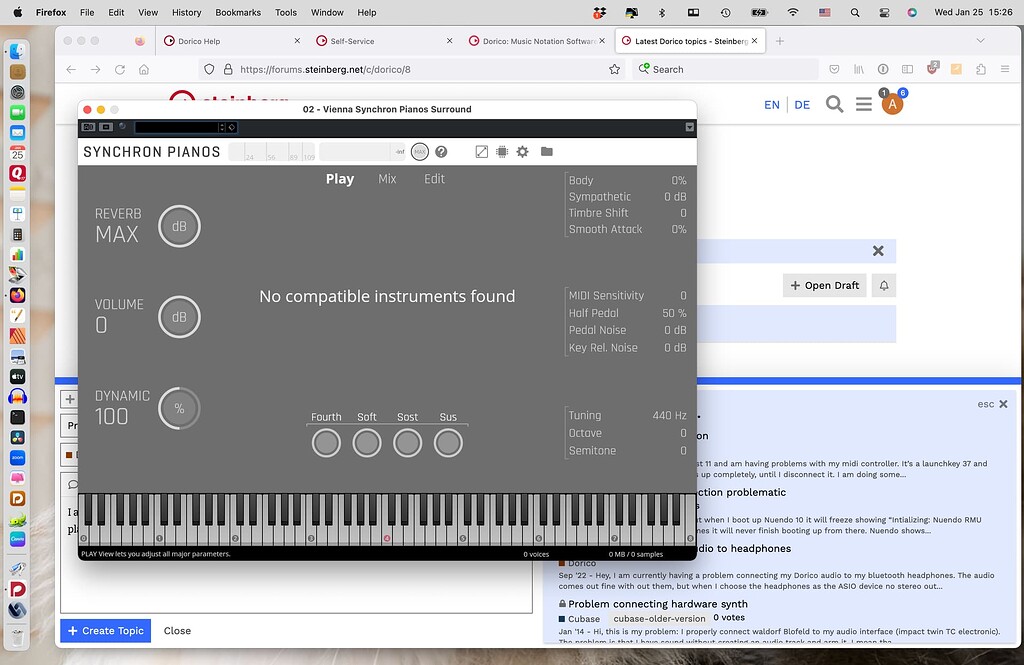 Problems Connecting with VSL - Dorico - Steinberg Forums