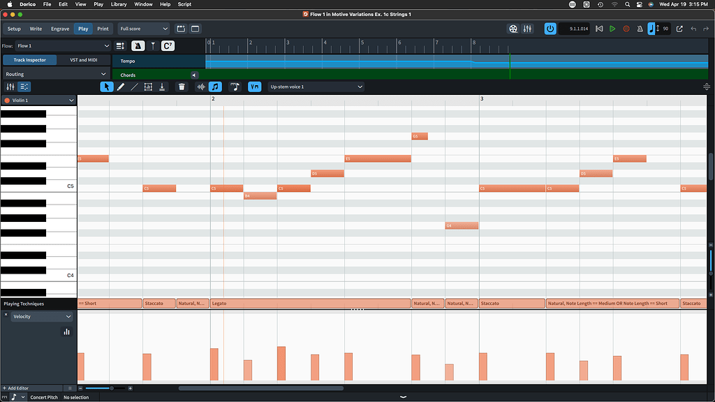 Change problematic VSL samples /articulation in Dorico on note by note ...