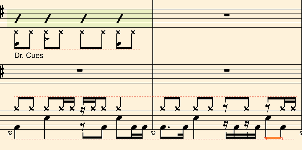 Align beam-end of stems? (uniform offset from staff?) - Dorico ...