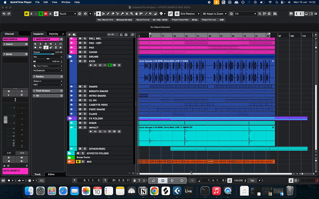 Selecting one track selects all tracks in projects + all audio events - Cubase - Steinberg Forums