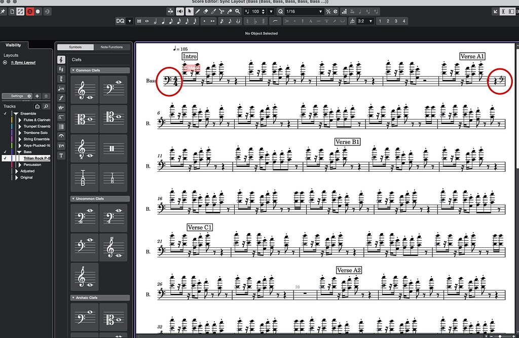 Score Editor Clef Display Issue - Cubase - Steinberg Forums