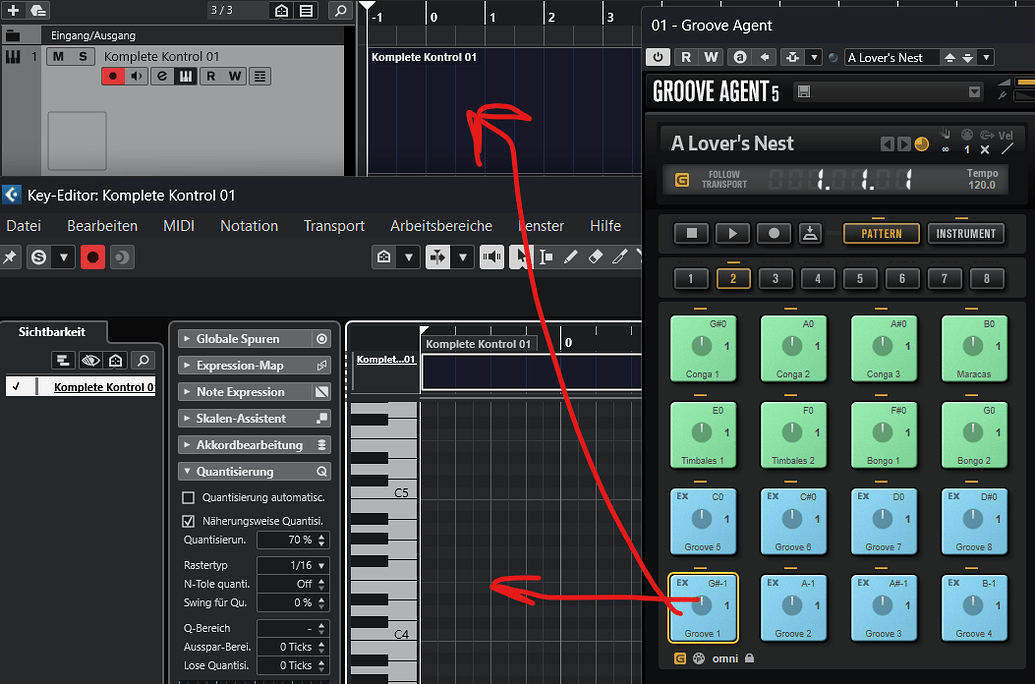 Easy adding Groove Agent Patterns - Cubase - Steinberg Forums