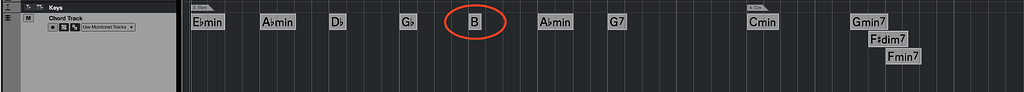 Showing Cb Symbol in Chord Track in the key of Gb - Cubase - Steinberg ...