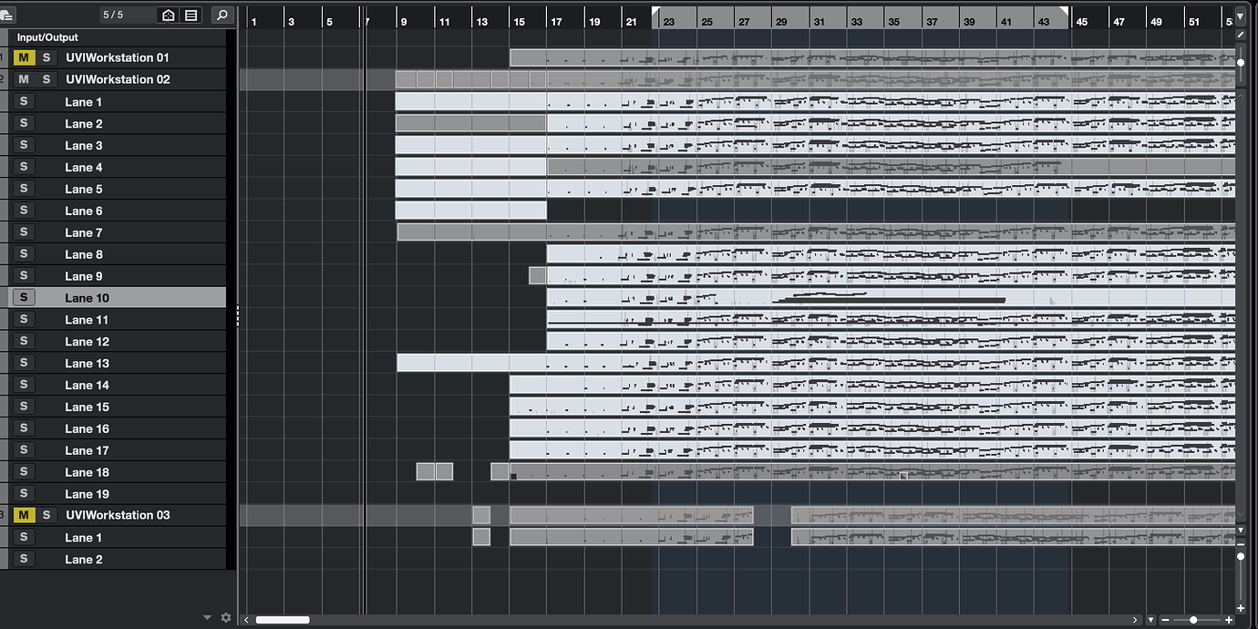 Multiple lanes play instead of one lane - Cubase - Steinberg Forums
