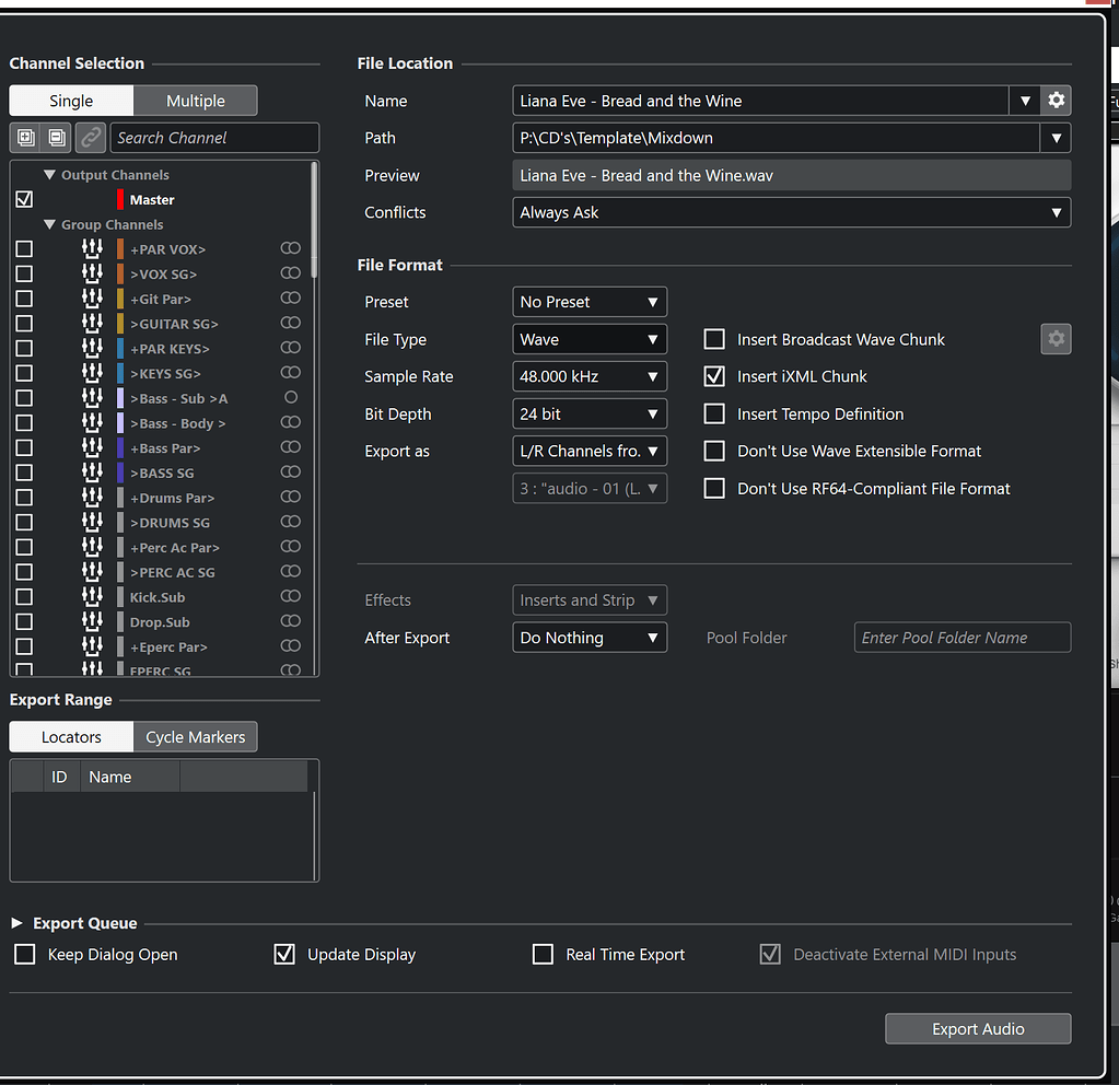 Audio Mixdown: Doesnt sound as good as realtime? - Cubase - Steinberg Forums