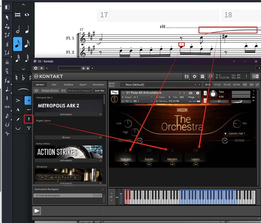 Setting Articulation Control signal in Dorico under Kontakt VST - Dorico - Steinberg Forums