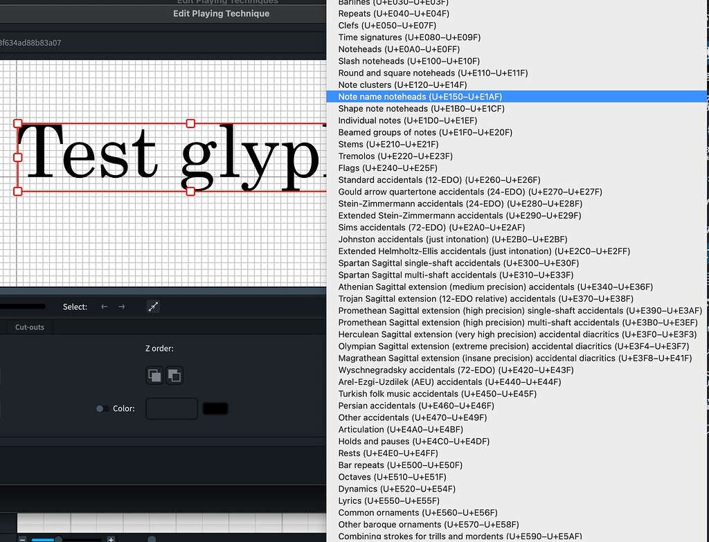 How do I browse all of the available glyphs in Dorico? - Dorico - Steinberg Forums