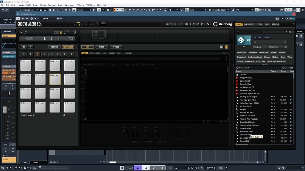 Missing Groove Agent SE5 - Groove Agent - Steinberg Forums