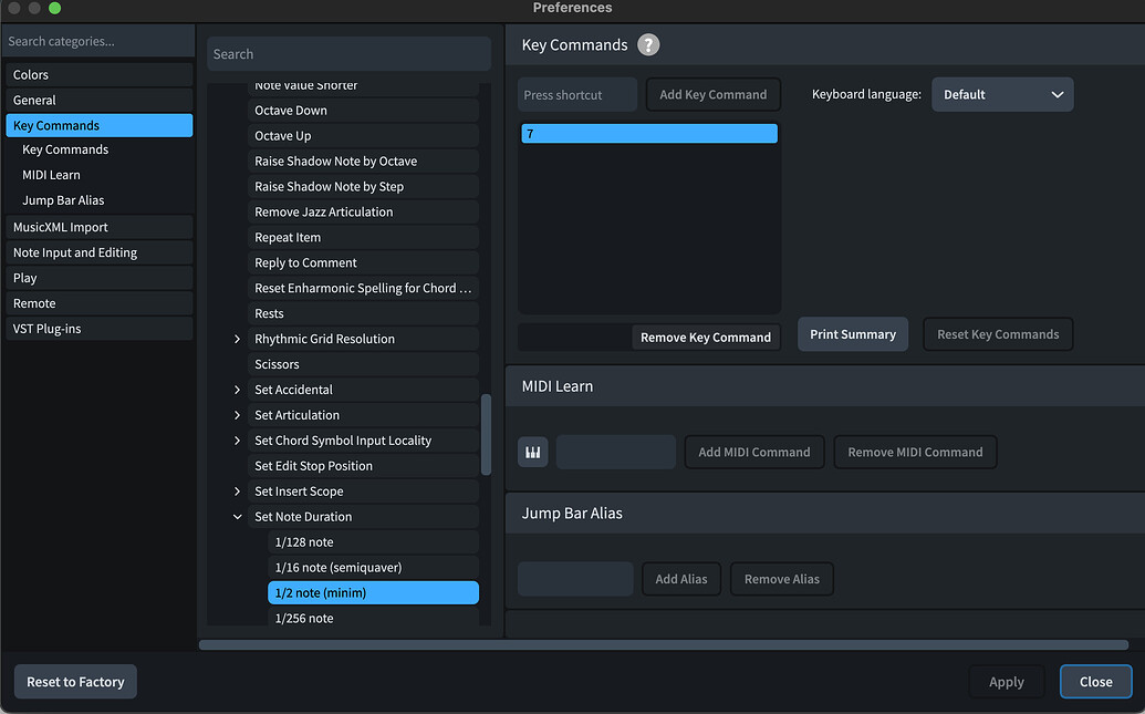 Key Commands Dorico Steinberg Forums 