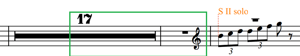 Multi-bar Rest Broken by Cue/Clef - Dorico - Steinberg Forums