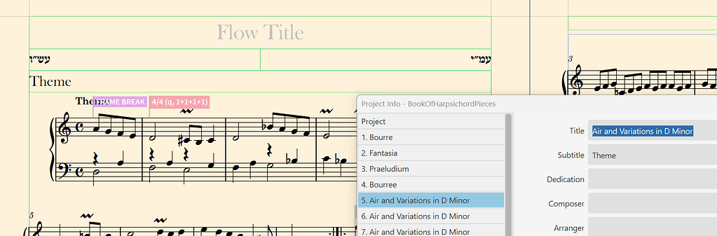 Why is my Flow Title token greyed out? - Dorico - Steinberg Forums