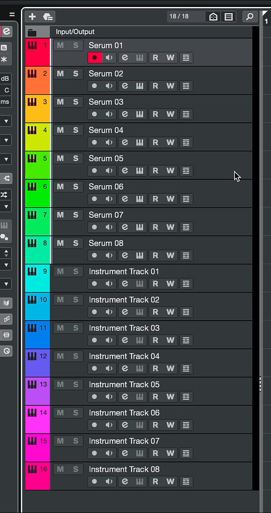 Multiple selection using shift key - Cubase - Steinberg Forums