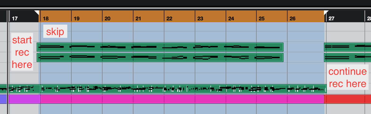 Record MIDI/Audio with Arranger Track active - Cubase - Steinberg Forums