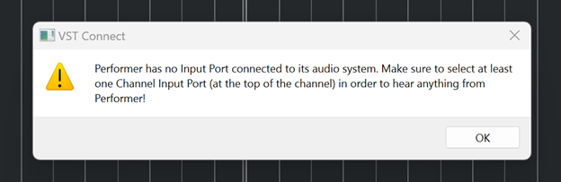 Input ports for VST Connect Performer - Cubase - Steinberg Forums