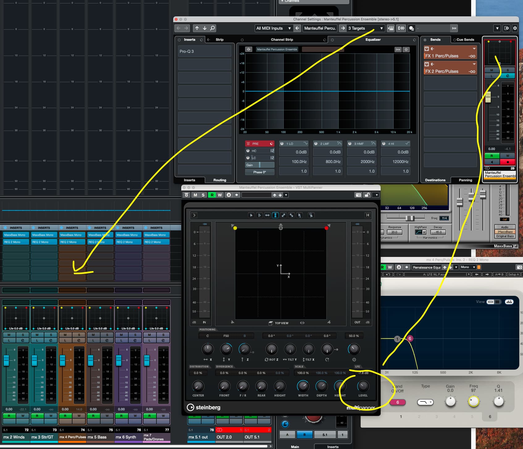 Setting a sub in Nuendo - Nuendo - Steinberg Forums