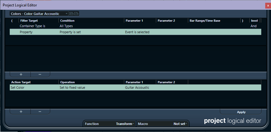 Automatically assign track colors based on group output routing? - Cubase - Steinberg Forums