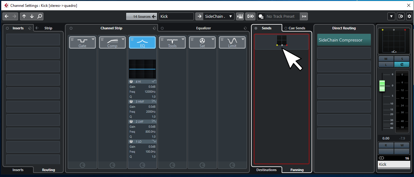 How To Side Chain In Cubase With Third Party Plugins Cubase Steinberg Forums