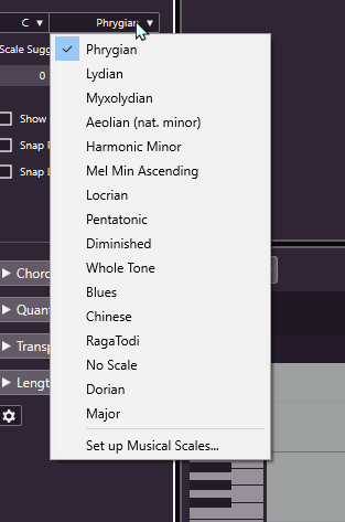 Reordering Musical Scales - Cubase - Steinberg Forums
