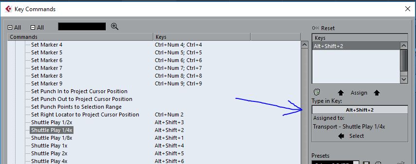 Key Commands from Contour ShuttlePro v2 not working - Cubase - Steinberg Forums