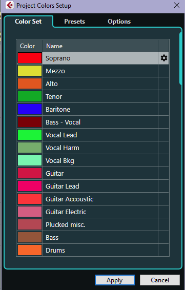 Automatically assign track colors based on group output routing? - #2 by raino - Cubase ...