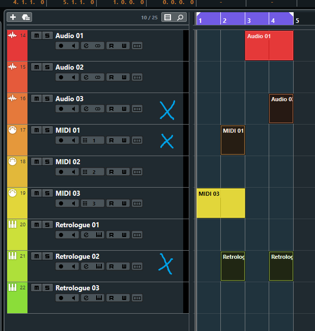 Select tracks based on part selection via PLE - Cubase - Steinberg Forums
