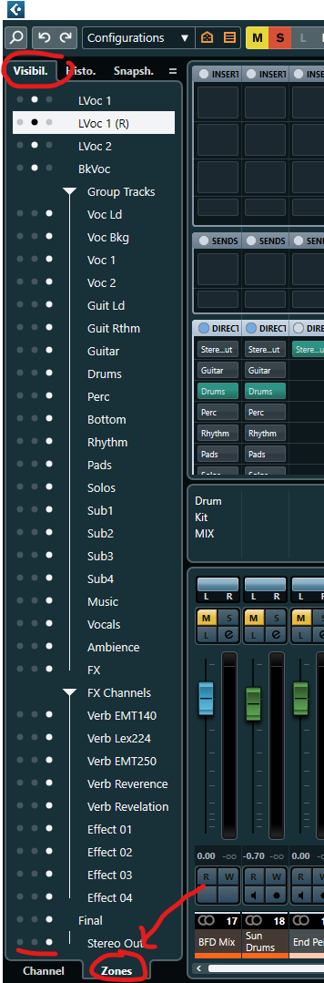 Cubase 12 Pro? I have to scroll to the far right to see the Stereo Out fader/channel - Cubase ...