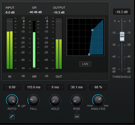 How to emulate upward expansion in the same way as old Cubase Multiband ...