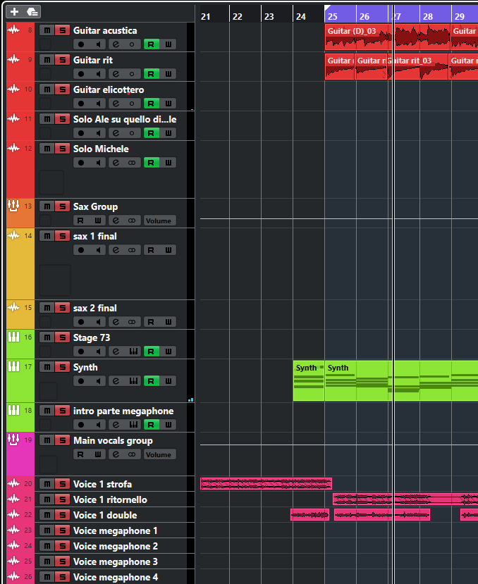 All tracks are either soloed or muted. I can't bring them back to normal. How can I do? - Cubase ...