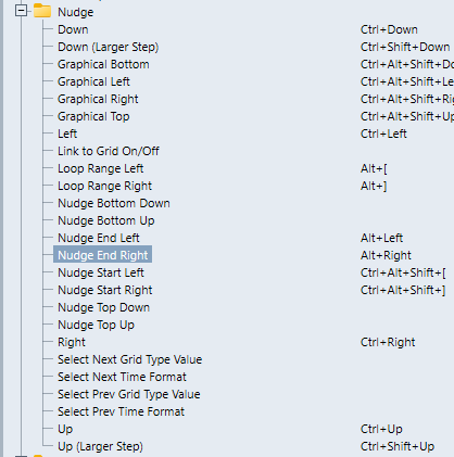 Keyboard shortcuts: extend midi note - Cubase - Steinberg Forums