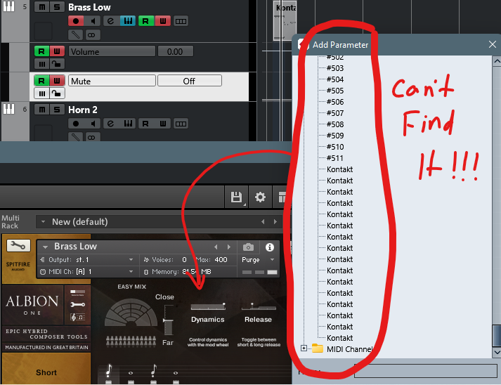 Cubase Cant Find The Automation Parameter Cubase Steinberg Forums 7224