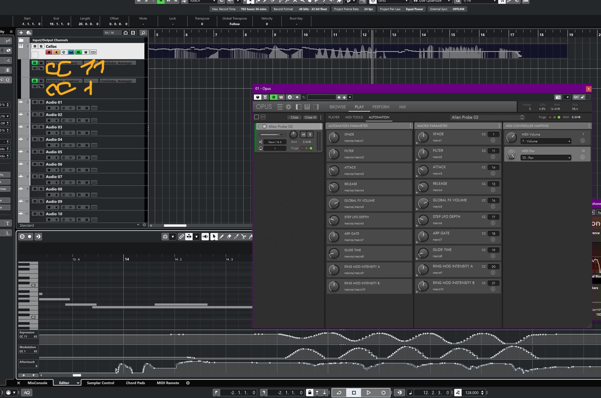 Automation lanes data is not visible on the tracker - Cubase - Steinberg Forums