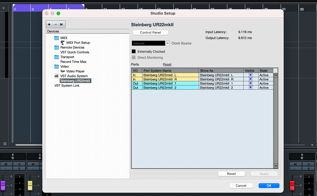 No DAW sound (there is input sound from guitar) in Cubase AI 9.5 (Mac M1) - Cubase - Steinberg ...