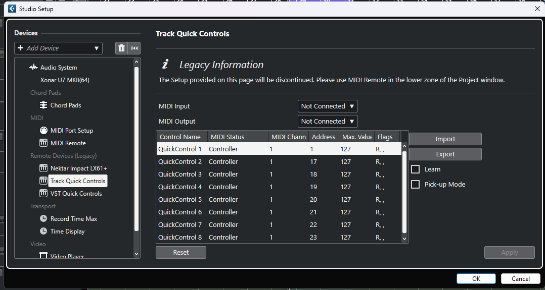 Spontaneous track selection changes - Cubase - Steinberg Forums