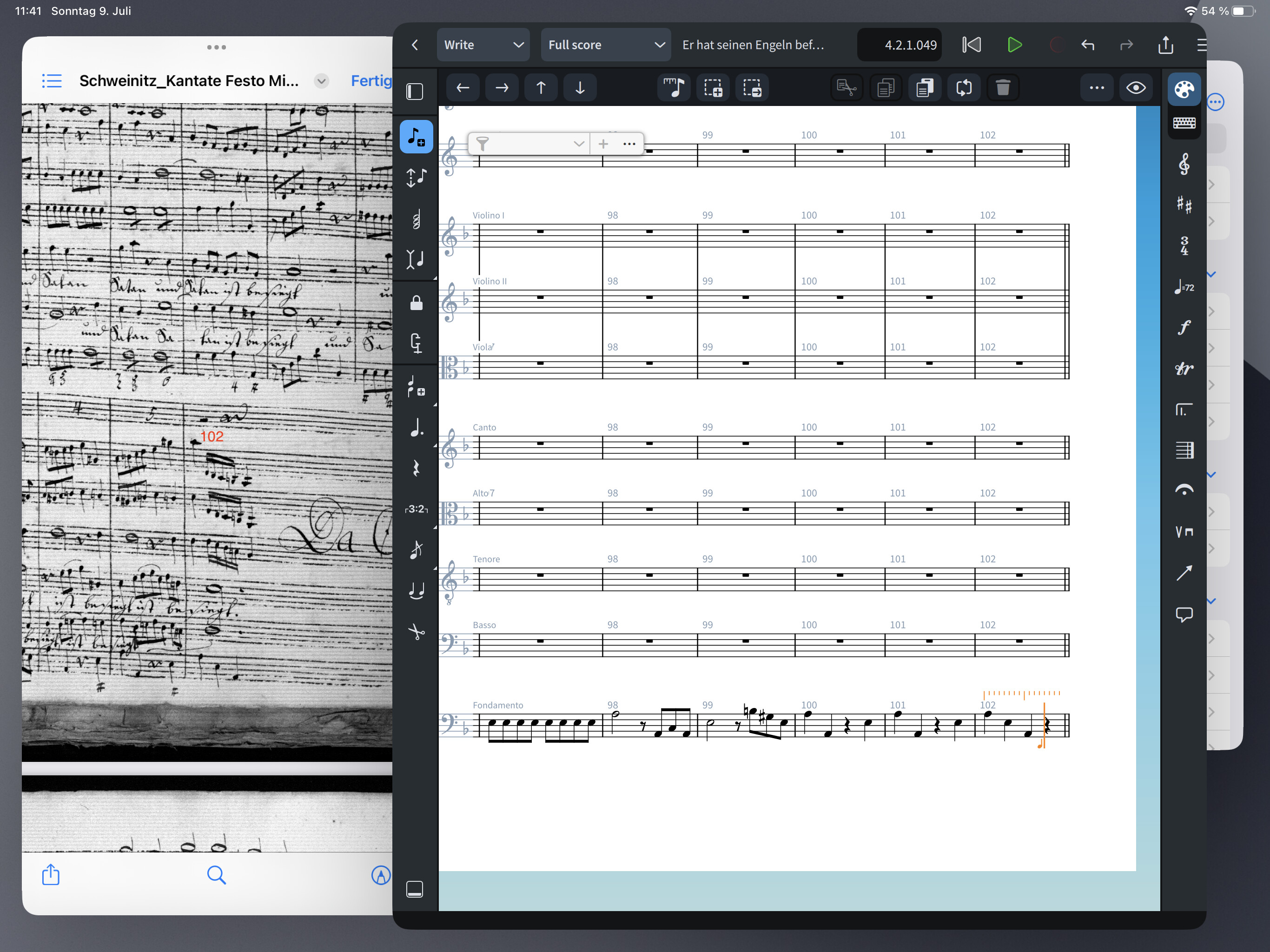 Graphical issue iPad version - Dorico - Steinberg Forums