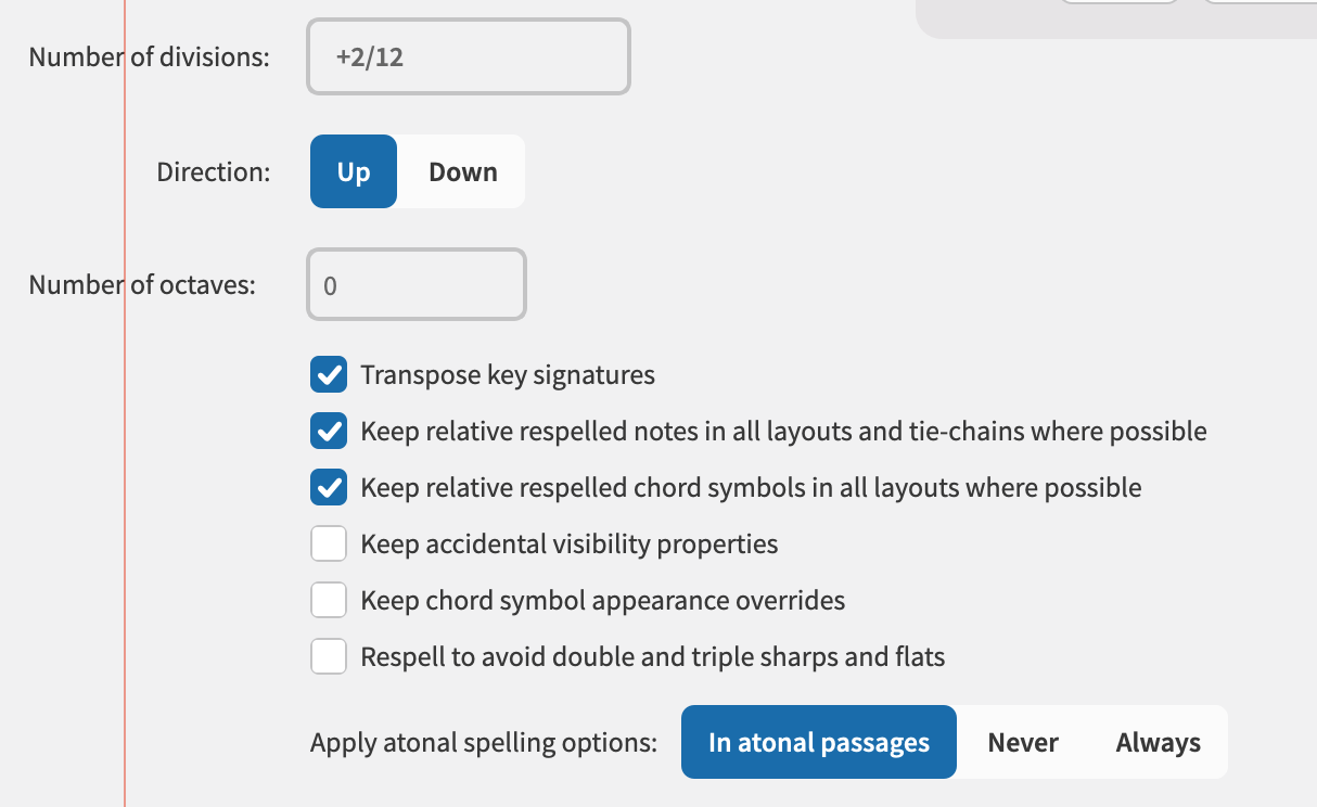 Changing score from # key to b key (enharmonic) - Dorico - Steinberg Forums