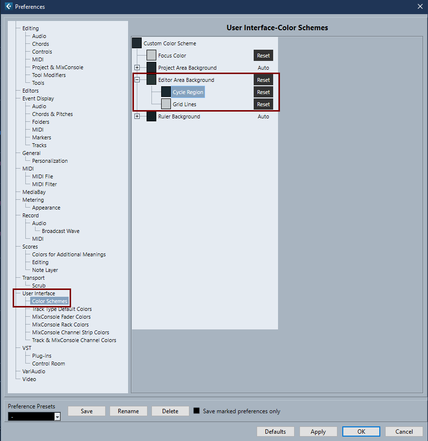 Change Background Colour of Midi Editor - Cubase - Steinberg Forums