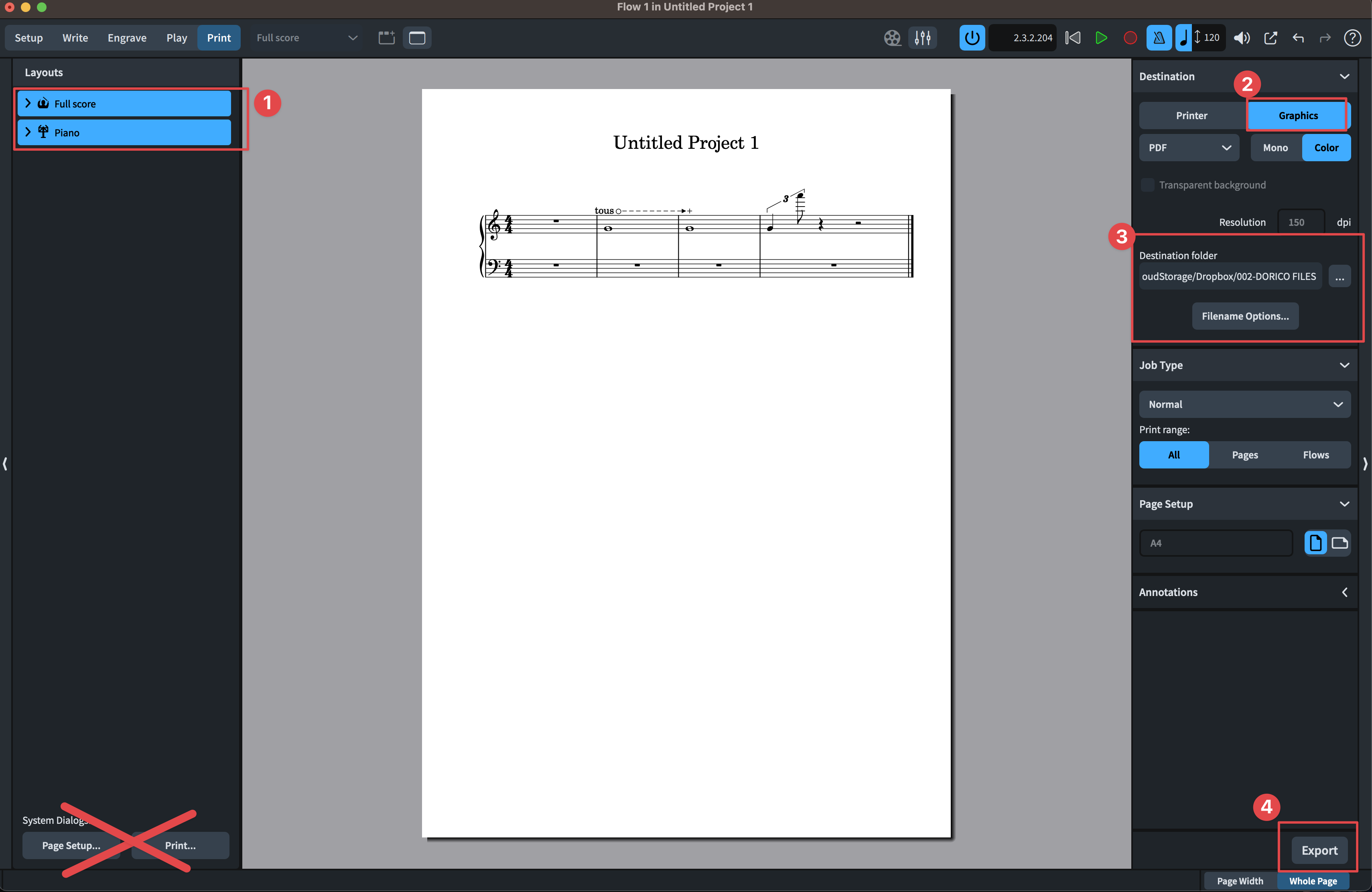 Dorico 5: printing all parts - Dorico - Steinberg Forums Dorico 5: printing all parts - Dorico - Steinberg Forums