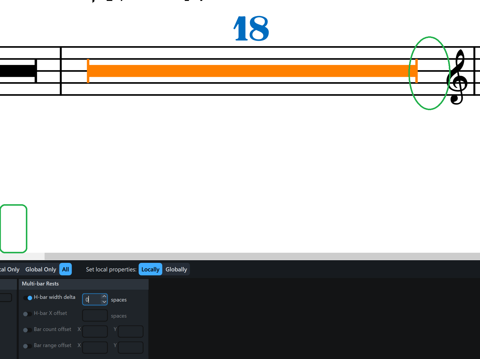 Multi bar rest spacing - Dorico - Steinberg Forums