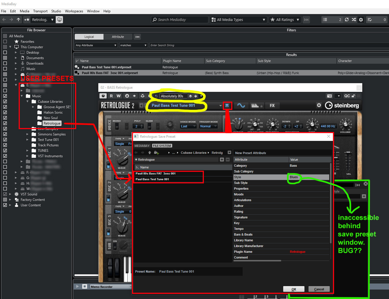 Head Exploding with Mediabay and VSTi presets - Cubase 13 - Cubase - Steinberg Forums