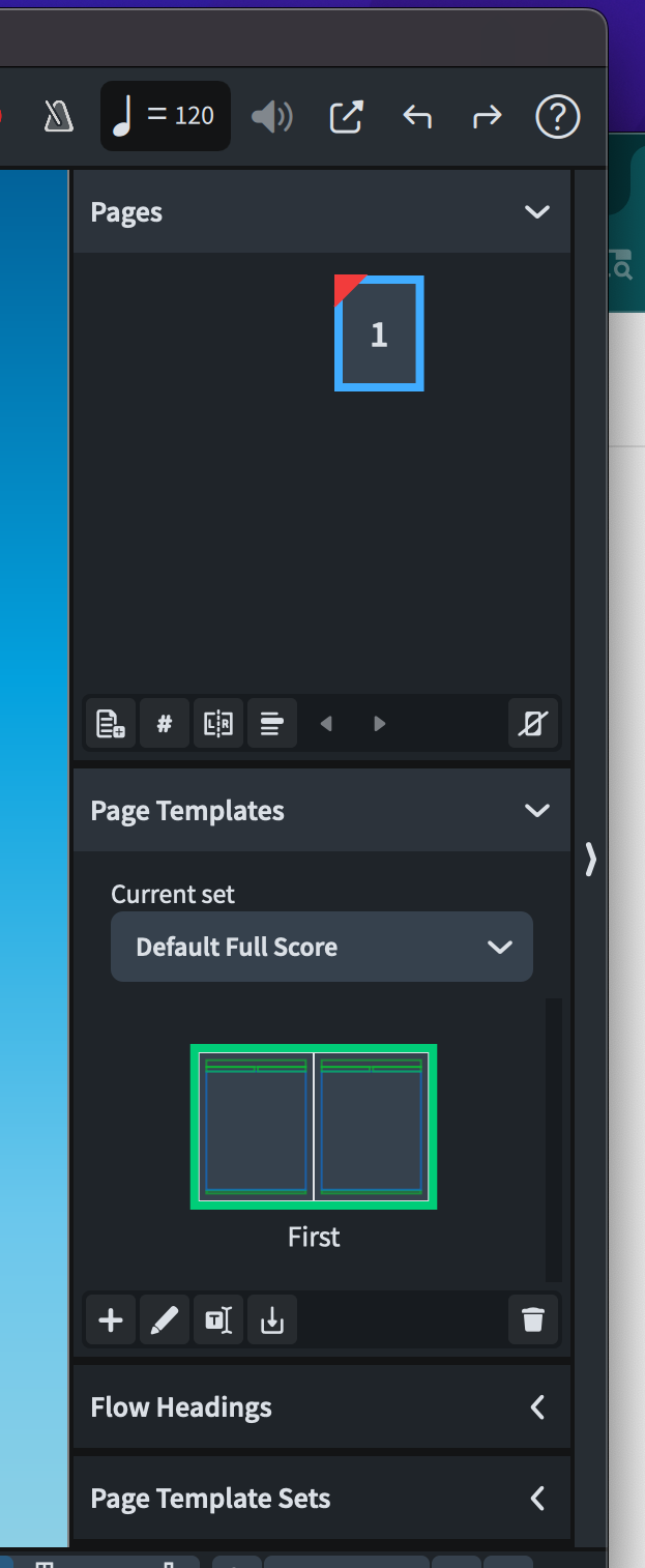 Navigate to "Master Pages" window and/or add a text box - Dorico - Steinberg Forums