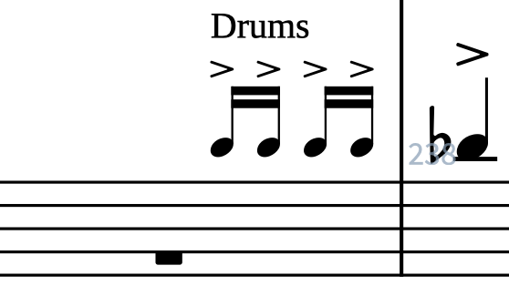Adding drum cue derived from multiple kit instruments - Dorico - Steinberg Forums