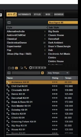 How to change the MediaBay preset browser interface in Groove Agent SE ...