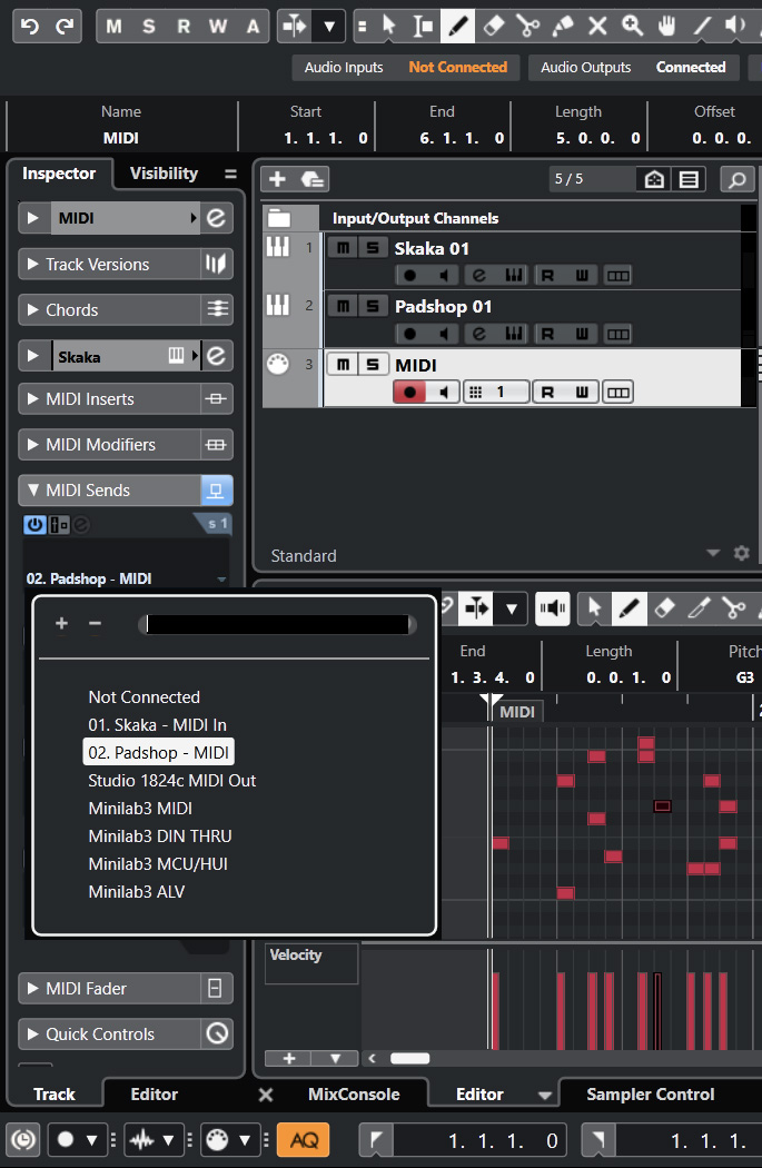 How to send one midi track signal to multiple VST instruments? - #10 by BAVOR - Cubase ...