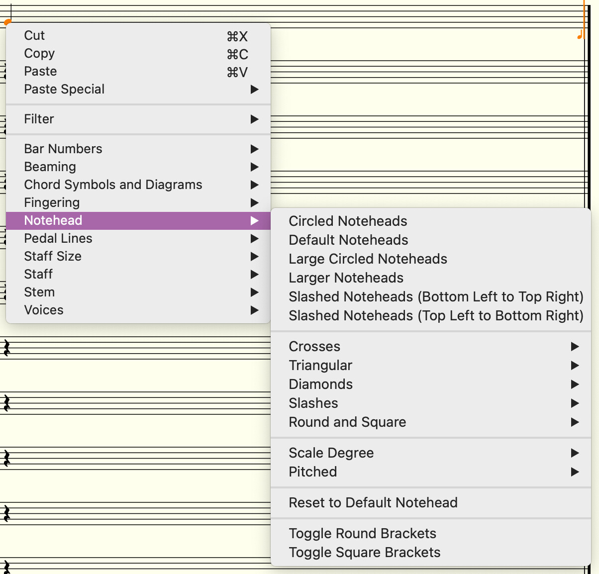 How to *use* a Custom Notehead Set which is in my Library - Dorico ...
